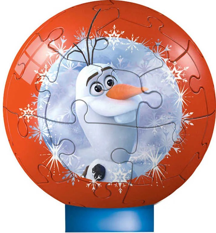 RAVENSBURGER PUZZLE 3D Frozen 2 puzzleball 27 dílků s překvapením 2411682