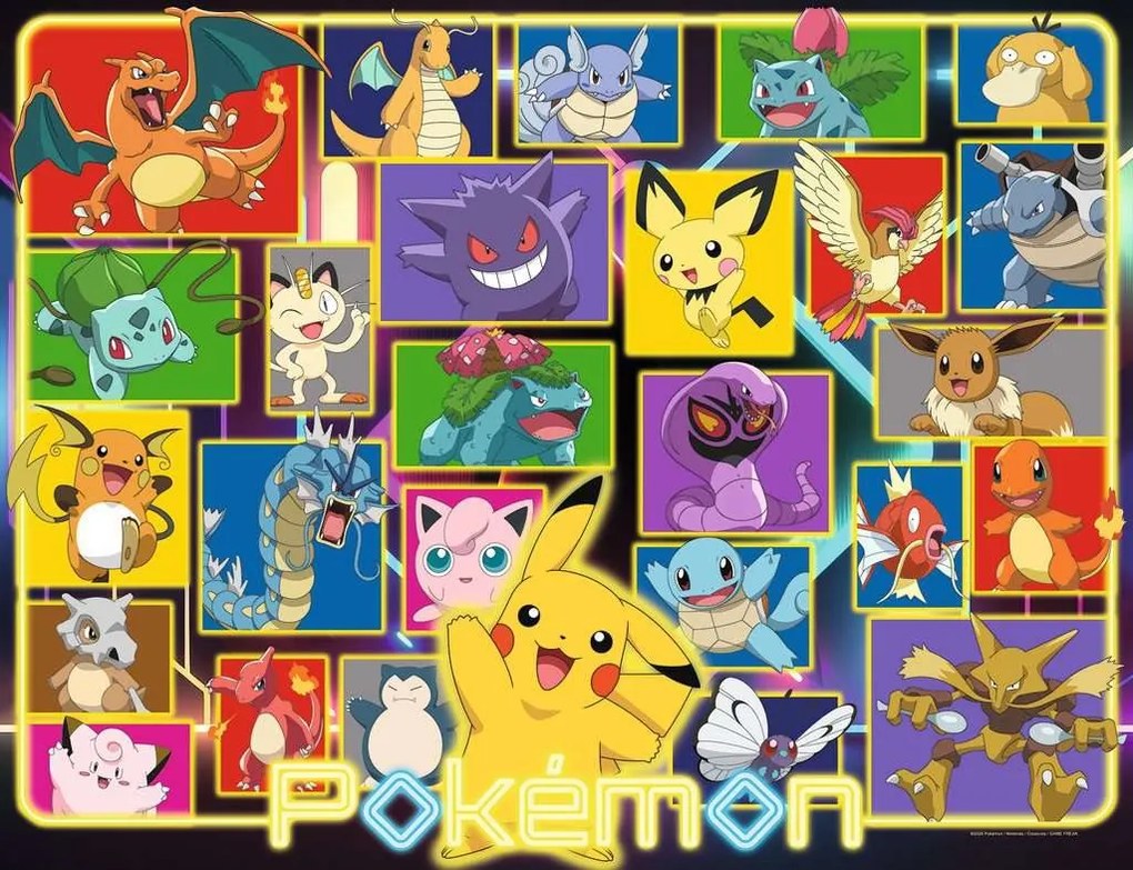 Ravensburger 120011309 pokémon: chyťte je všechny!