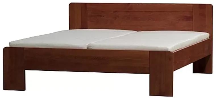 Lucatec Dřevěná postel Daniel 200x90 Jádrový buk