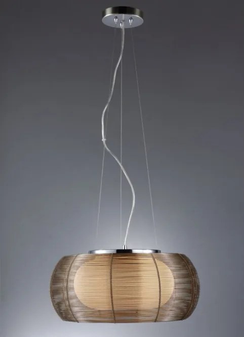 Brilliant 61190/53  Závěsný lustr RELAX BRONZ průměr 40cm