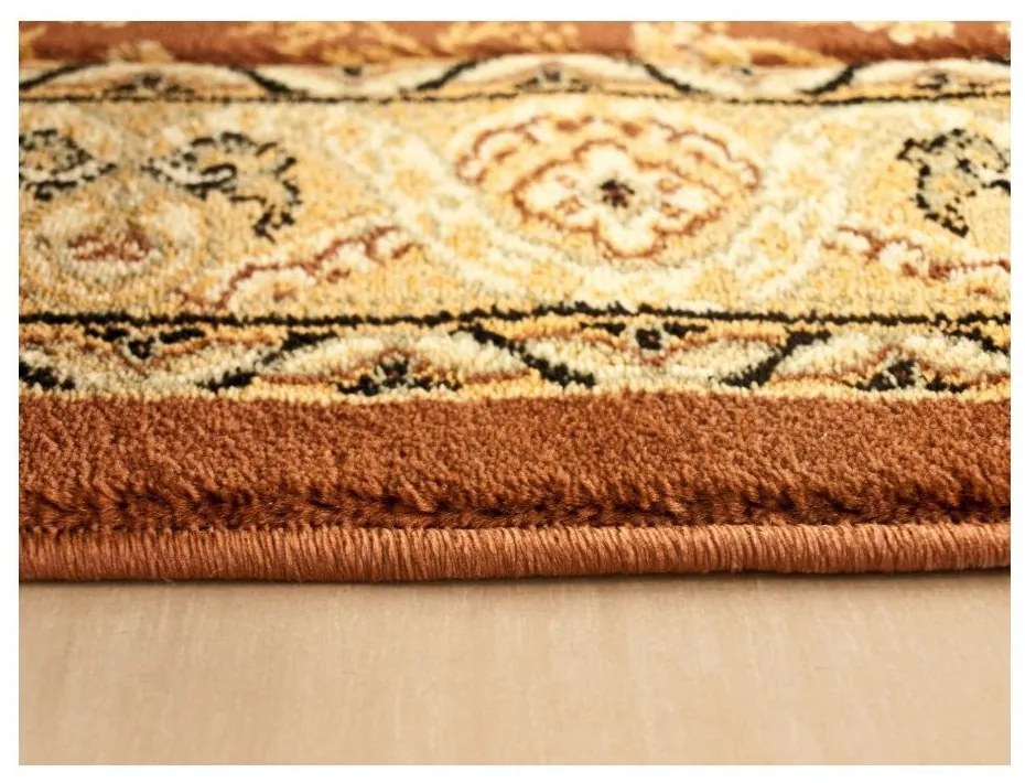 Kusový koberec klasický vzor 2 hnědý 300x400cm