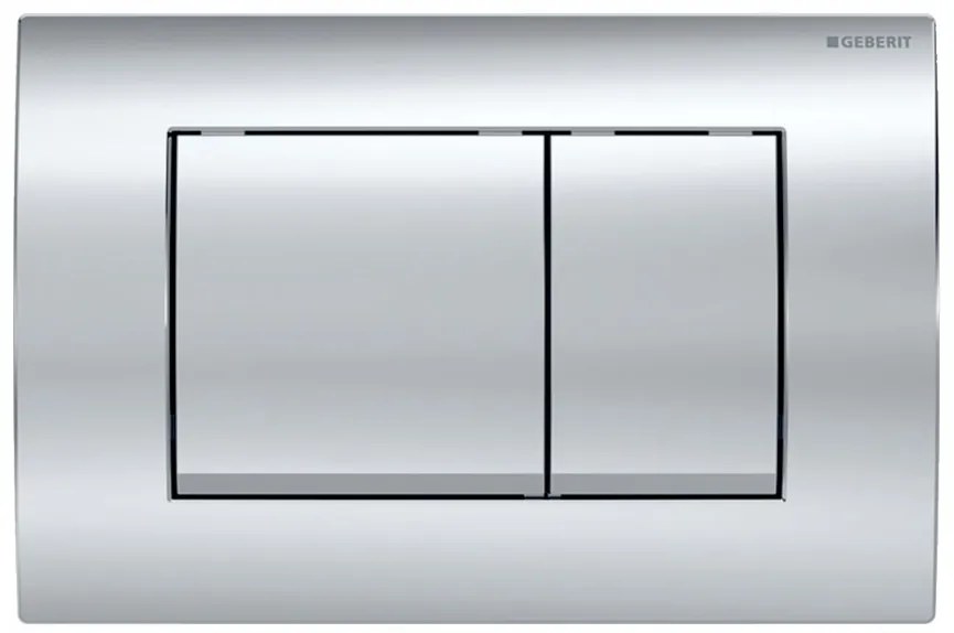 Geberit Delta30, ovládání splachování, chrom lesklý, 115.137.21.1