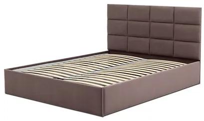 Čalouněná postel TORES bez matrace rozměr 140x200 cm Béžová