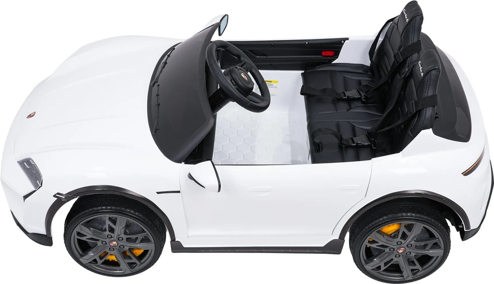 Ramiz Porsche Taycan Turbo S bílé autíčko