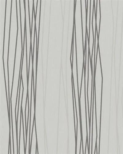 Vliesové tapety na zeď Summer Time 57815, proužky tmavé šedo-bílé, rozměr 10,05 m x 0,53 m, MARBURG