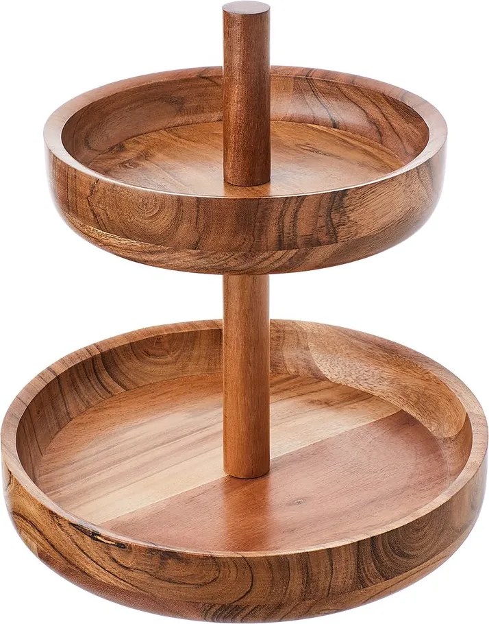 ACACIA Etažér 2-patrový 27 cm