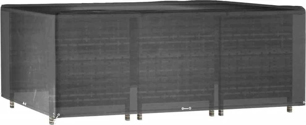 Plachta na zahradní nábytek 16 oček 278x204x105 cm obdélníková 319305