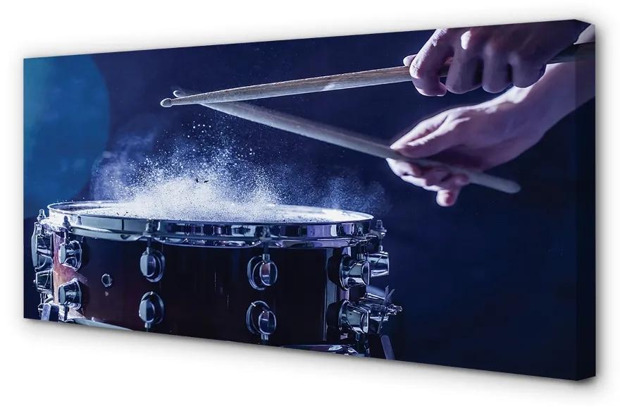Obrazy na plátně bicí hole 100x50 cm