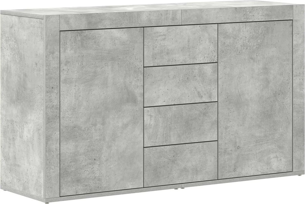 Servírovací skříň Betonově šedá 120 x 36 x 69 cm 3333859