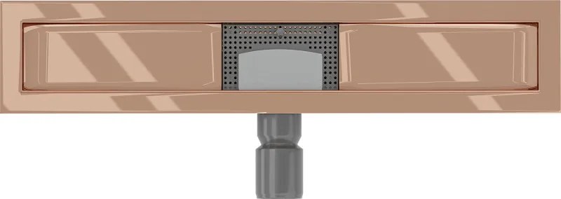 Mexen Flat těleso pro liniový odtok 50 cm, růžové zlato - 1615050