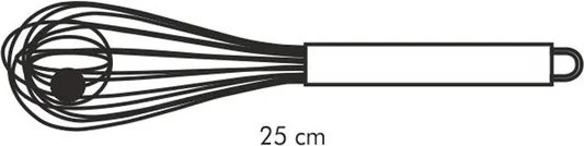 TESCOMA Šlehací metla s kuličkou nerezová DELÍCIA 25 cm