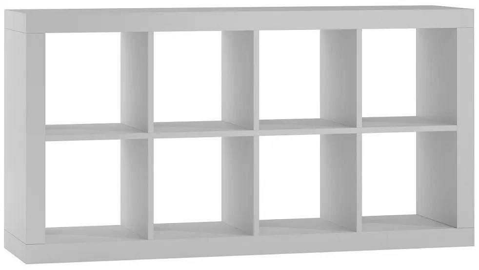 Shoptop Regál KALAX 2x4 bílý