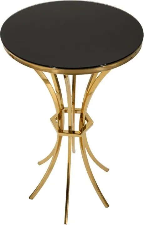 Designový odkládací stolek Tadanori 50 cm zlatý