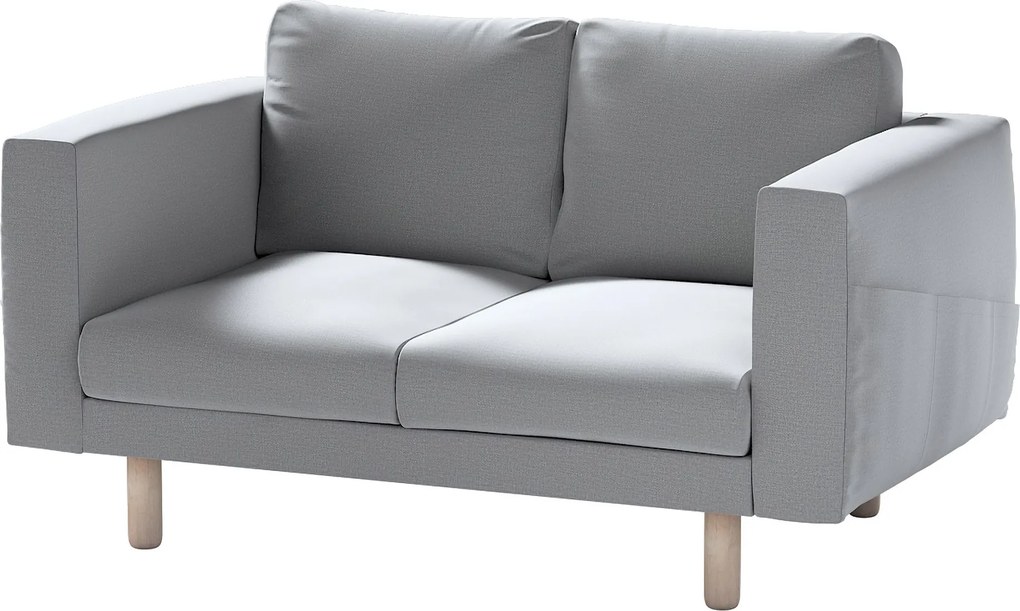 Potah na pohovku IKEA Norsborg 2-místná barva šedá látka sametová