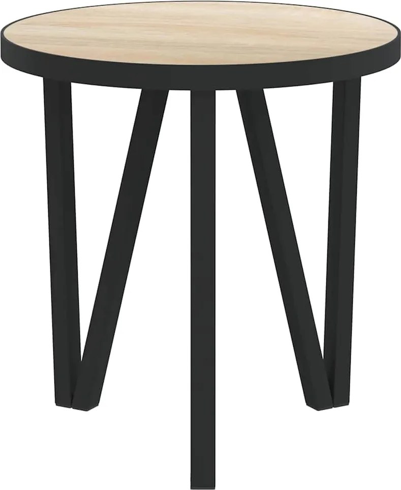 Čajový stolek dub sonoma Ø 35 cm MDF 331666