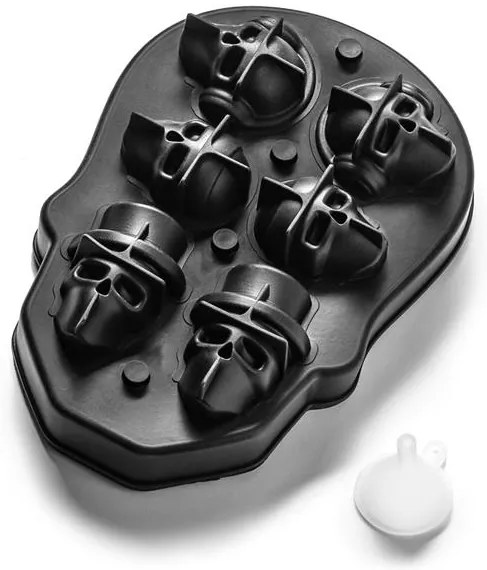 Forma na led GADGET MASTER Ice Tray Skulls 6ks
