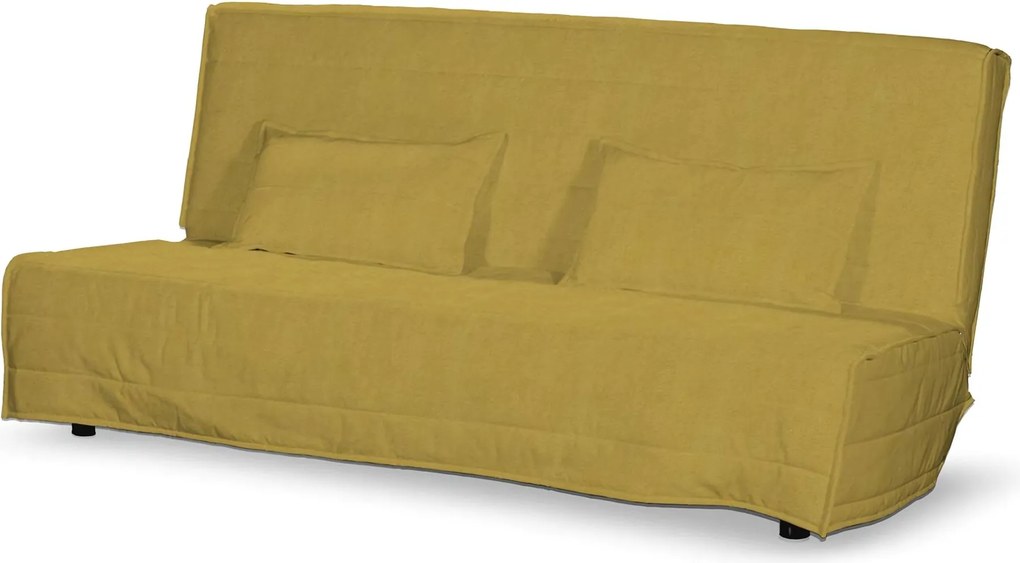 Potah na pohovku IKEA Beddinge , dlouhý barva žlutá látka pletený vzor