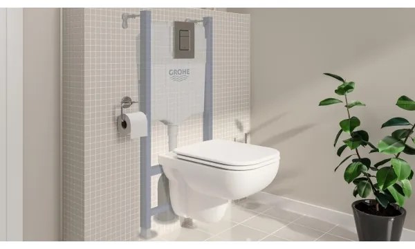 GROHE 39816000 - Sada pro WC SOLIDO COMPACT 1,13 m keramika/bílá