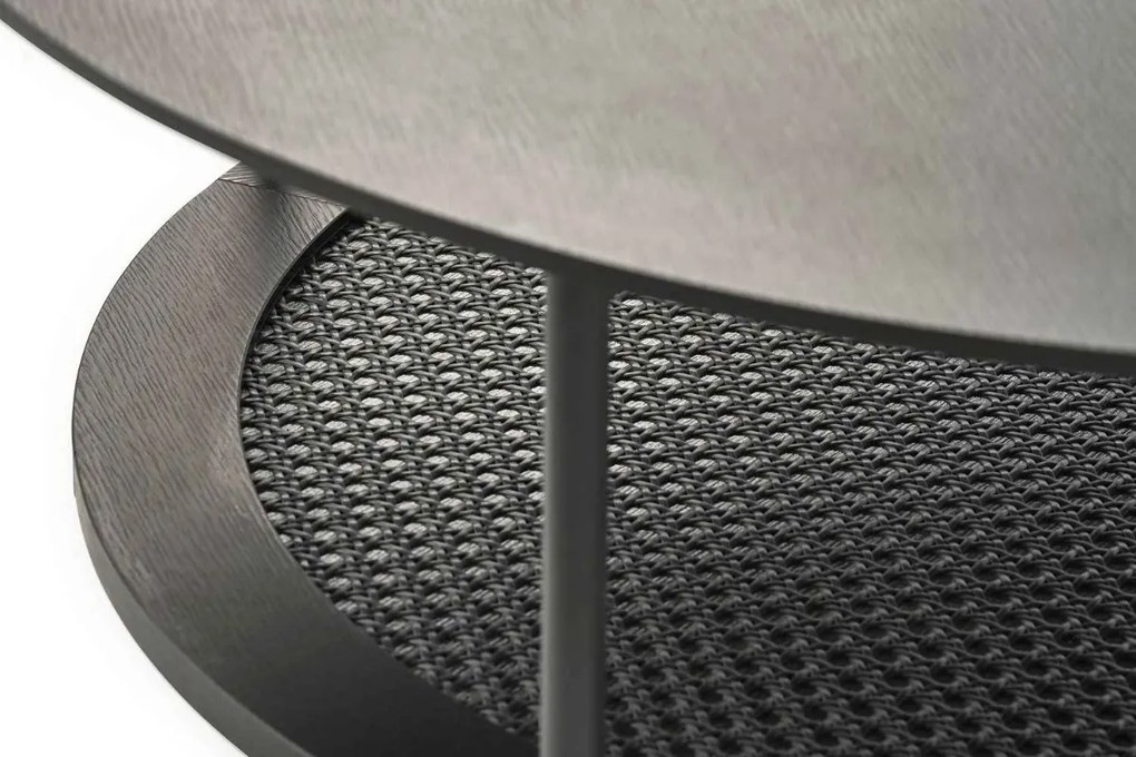 Designový konferenční stolek Lakshmana 80 cm černý