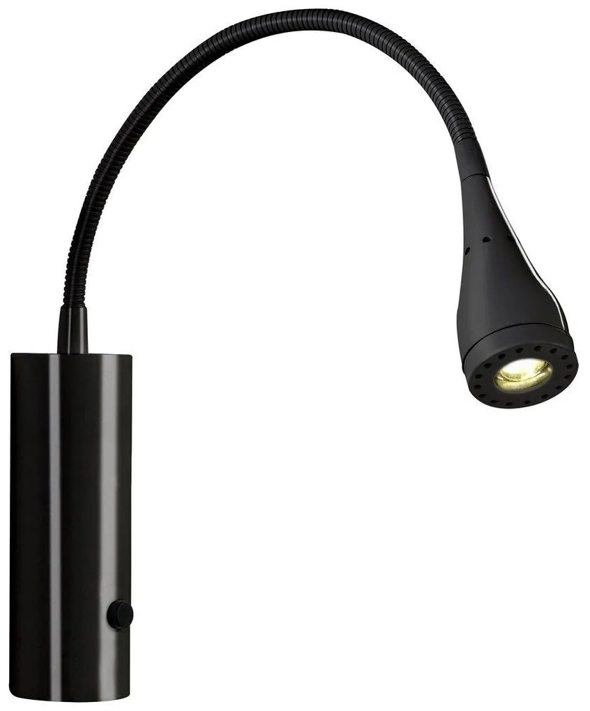 NOR 75531003 Bodové svítidlo Mento 1x2,52W LED černá - NORDLUX