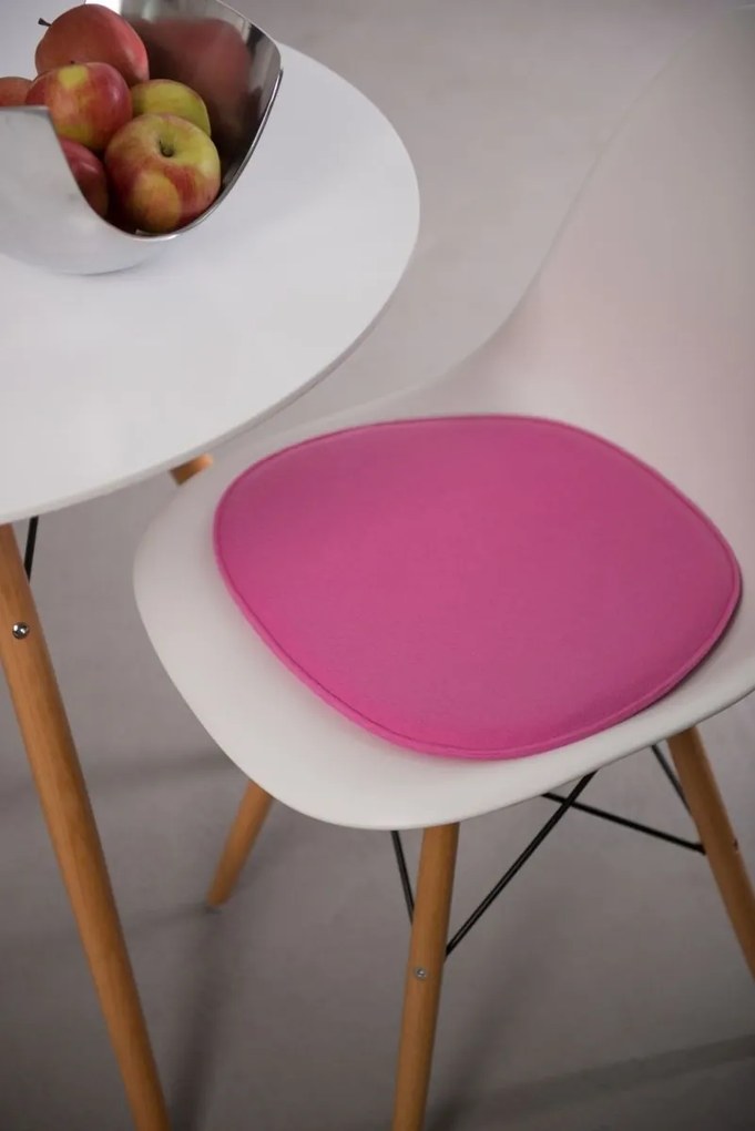 Design2 Polštář na židle SIDE CHAIR růžový