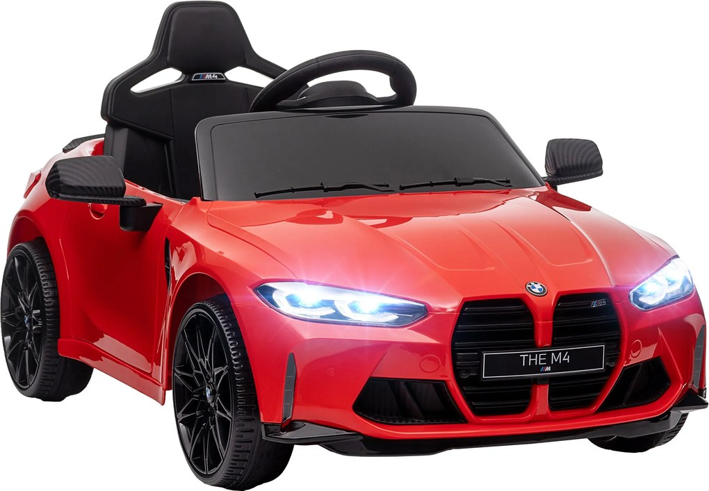 Dětské elektrické auto AIYAPLAY 12V s dálkovým ovládáním 2.4G, odpružením, jemným startem, elektrická hračka s MP3, USB, LED světly, klaksonem, rychlo