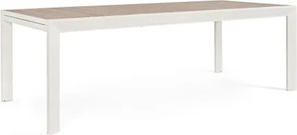 BIZZOTTO Rozkládací jídelní stůl BELMAR světlý 220-340x100 cm 0664104