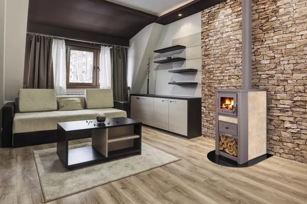 PRO-TERMO Krbová kamna NOVA CERAMIC - šedá | BIANO
