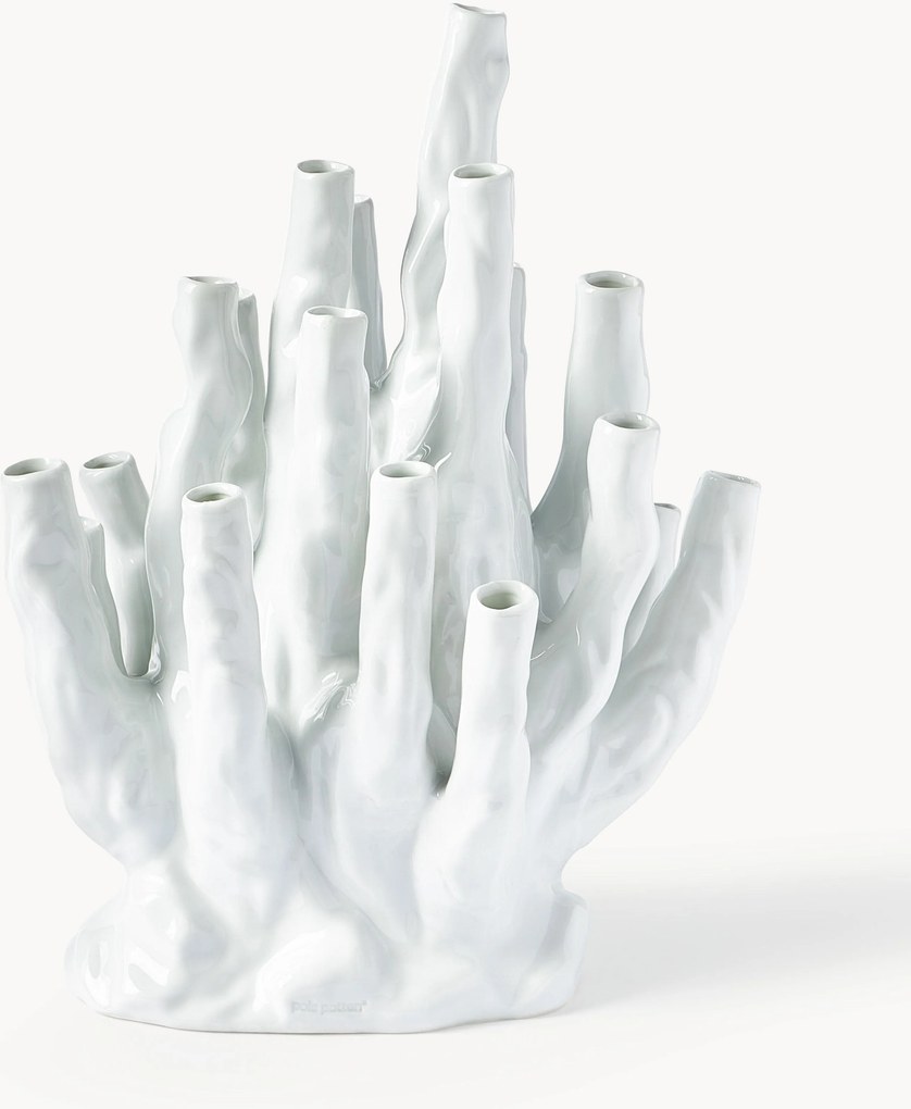Designová porcelánová váza Coral