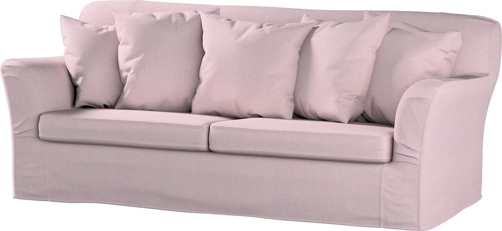 Potah na pohovku IKEA  Tomelilla rozkládací barva růžová látka pletený vzor