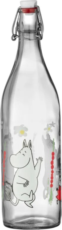 Skleněná lahev Moomin Wild Strawberries 1l