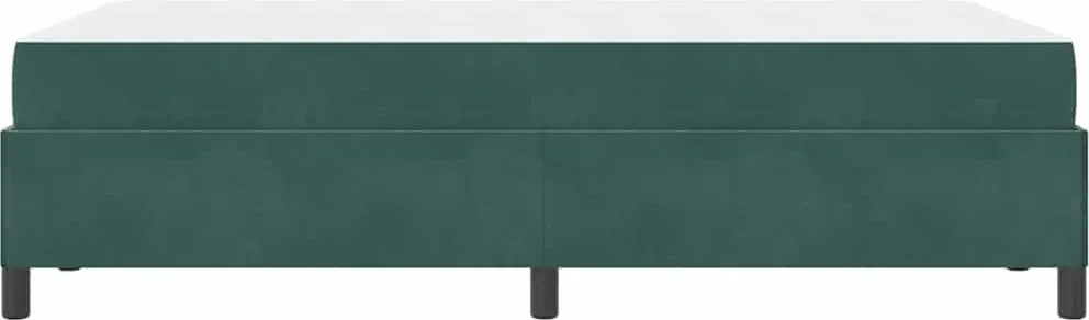Rám postele Tmavě zelená 120 x 190 cm textil 3399051