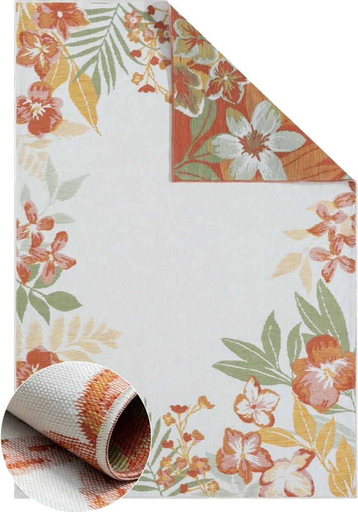 My Flair, Kusový koberec Paloma cream – na ven i na doma, 160x230, vícebarevná, chodba / předsíň