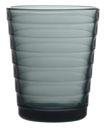 Sklenice Aino Aalto Dark Grey 220 ml - set 2 ks Iittala
