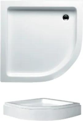Sprchová vanička čtvrtkruhová Riho 210 90x90 cm akrylát DA1900500000000