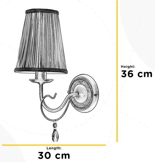 ONLI - Nástěnné svítidlo DELIA 1xE14/6W/230V