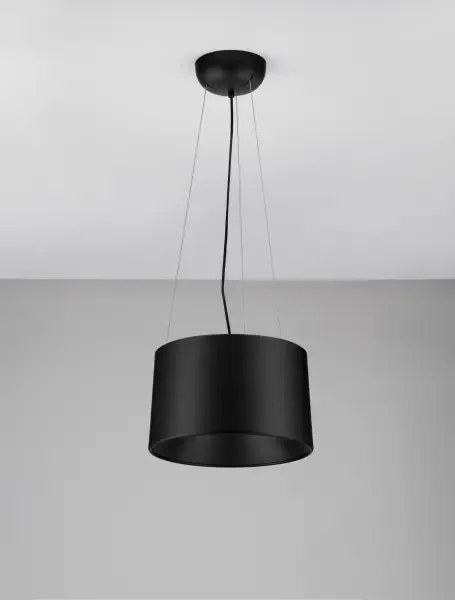 LED černé moderní svítidlo Atil
