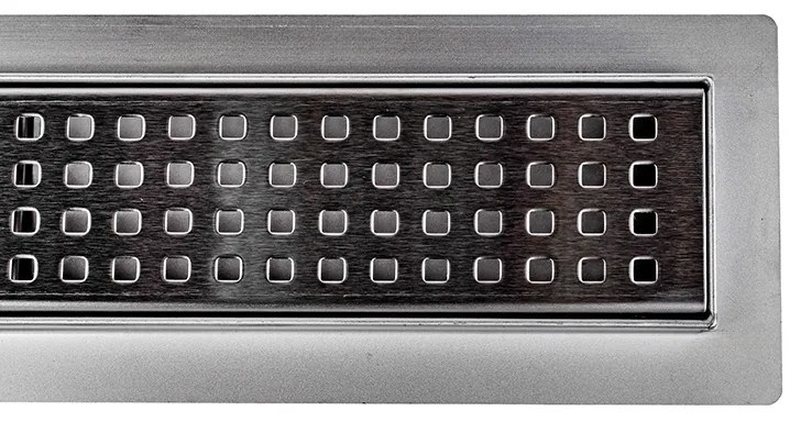 BPS-koupelny Sprchový odtokový žlab DL01 QUBE G3 HYD-2641 50 cm, satén