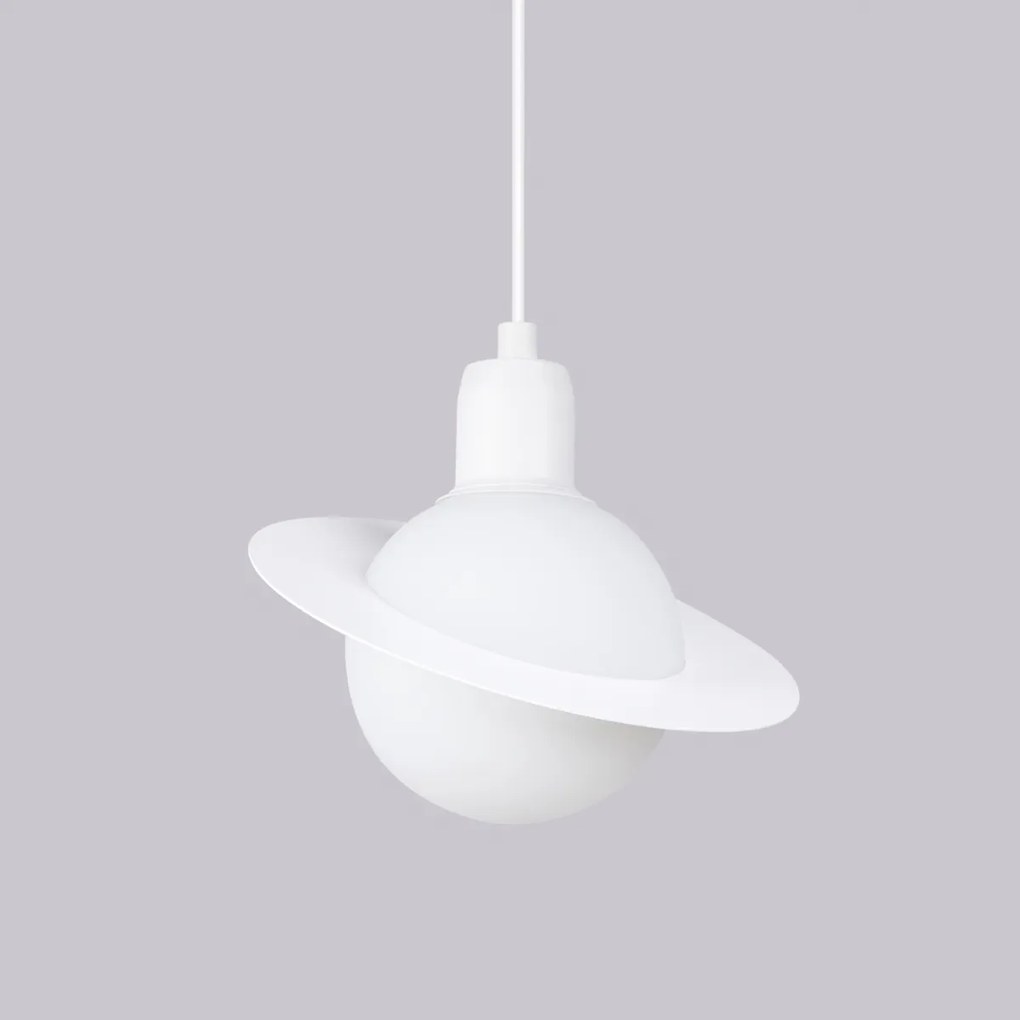 Sollux Lighting Závěsné svítidlo HYPERION 1 bílé