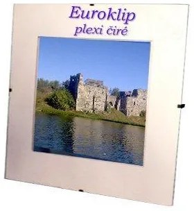 30x30 | Euroklip PLEXI čiré - rámeček na fotky