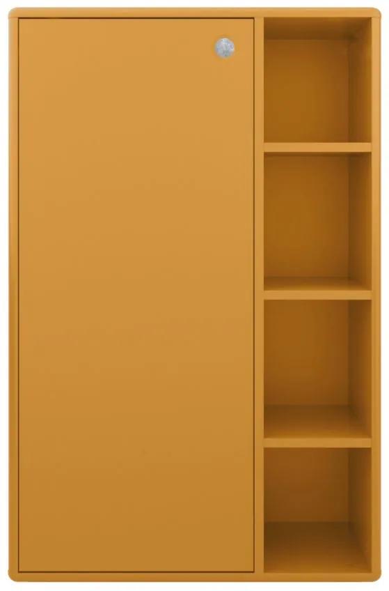 OnaDnes -20% Hořčicově žlutá lakovaná koupelnová skříňka Tom Tailor Color Bath 100 x 65,5 cm