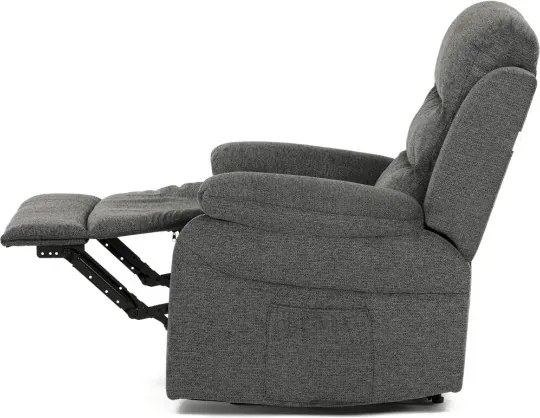 Polohovací křeslo šedé TV-4086 GREY2
