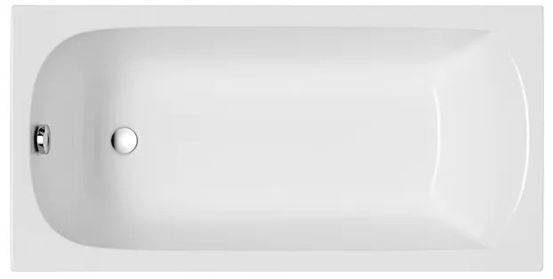 Polimat Akrylátová obdélníková vana Classic 120x70 (130x70, 140x70, 150x70, 150x75, 160x70, 170x70, 170x75, 180x80) Barva: Bílá, Rozměry (cm): 120x70