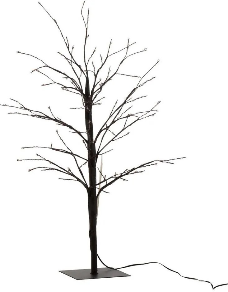 Dekorace černý svítící stromeček Tree Bare Led S - Ø 20*57 cm