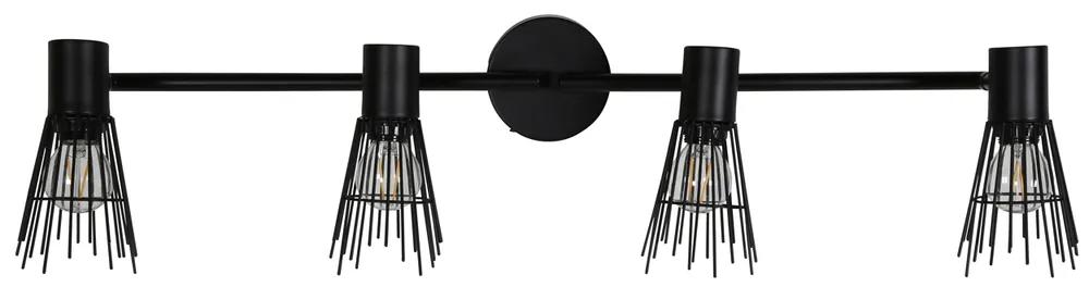 Designová nástěnná lampa PICO, černá
