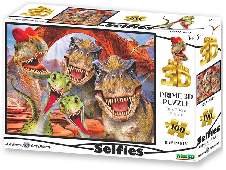 PRIME 3D PUZZLE - Rap Party Selfie 100 dílků