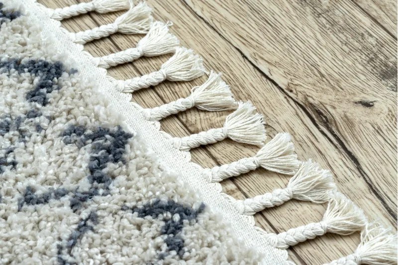 Dywany Łuszczów, Kusový koberec Berber Agadir G0522 cream and grey, 180x270, béžová, obývací pokoj