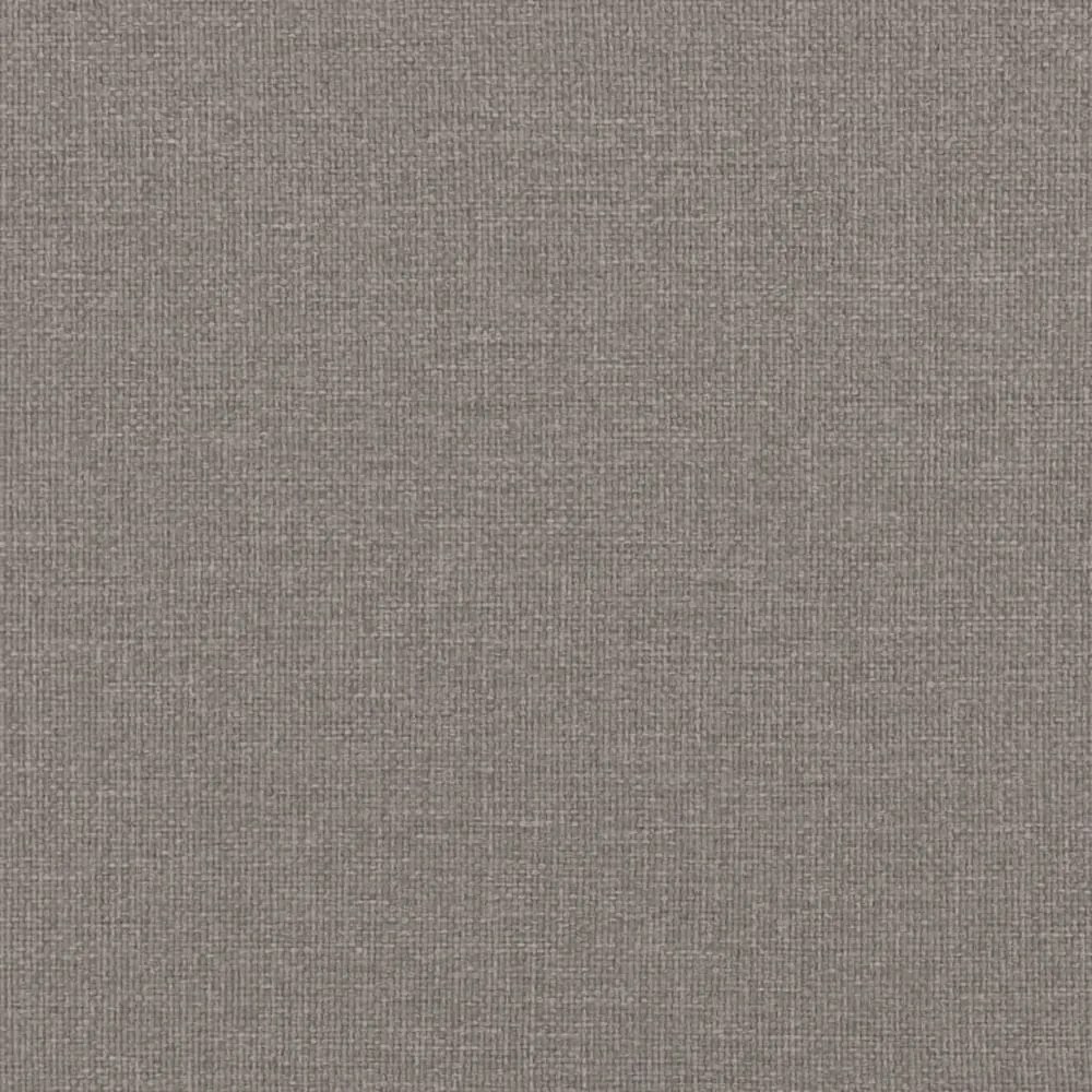 Petromila 2místná pohovka taupe 140 cm textil