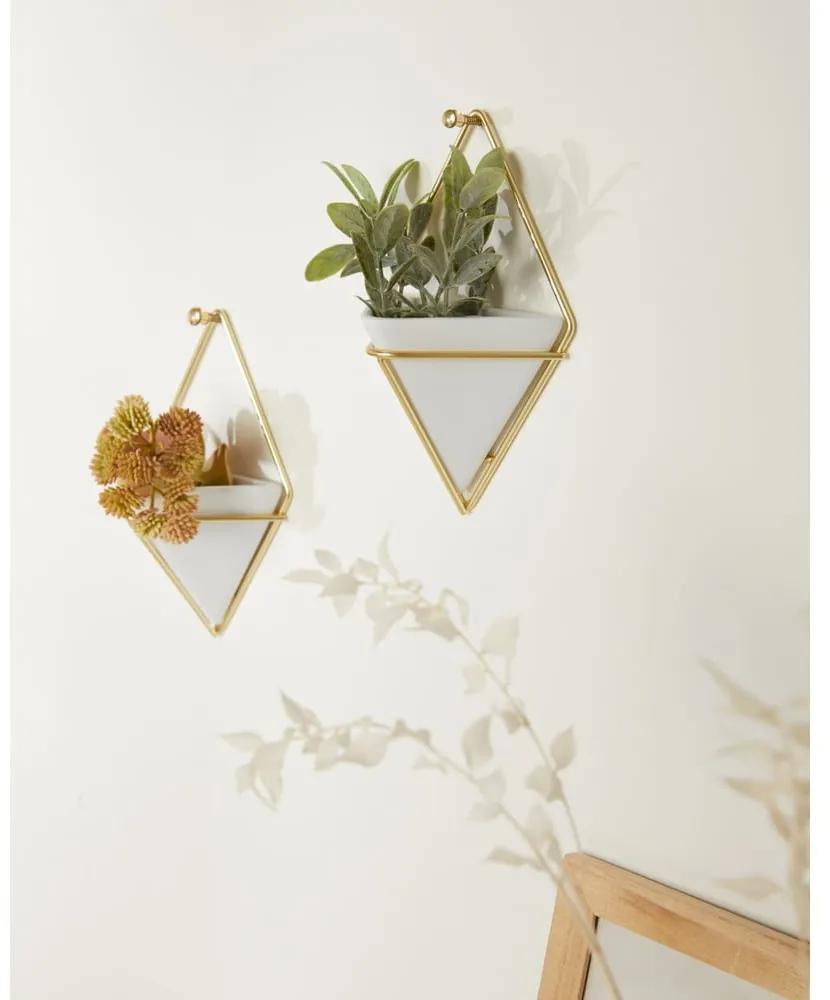 Závěsné keramické květináče na bylinky v sadě 2 ks Trigg – Umbra