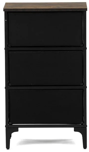 Retro komoda LUNARA - old wood / MDF Barva: Vícebarevná